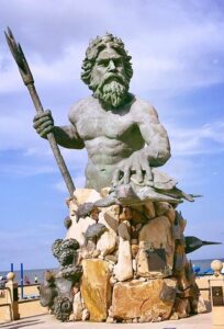 King Neptune Statue At VA Beach Boardwalk > Virginia Beach